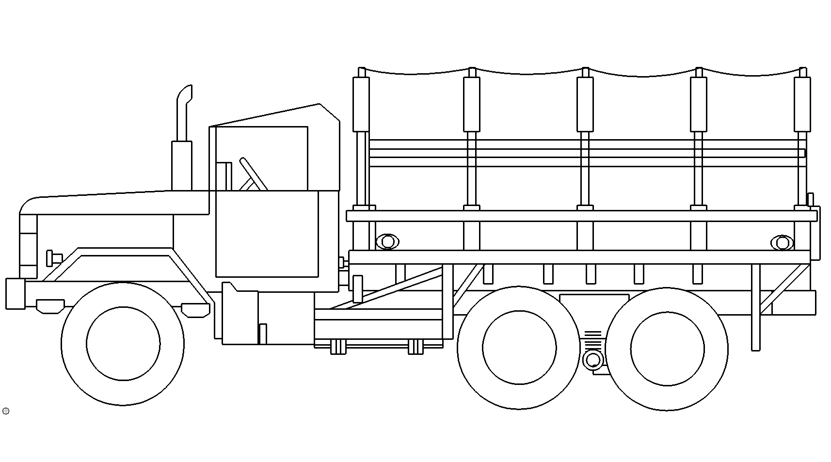 Traktor – DXF/DWG Datei kostenlos herunterladen | DXF Downloads