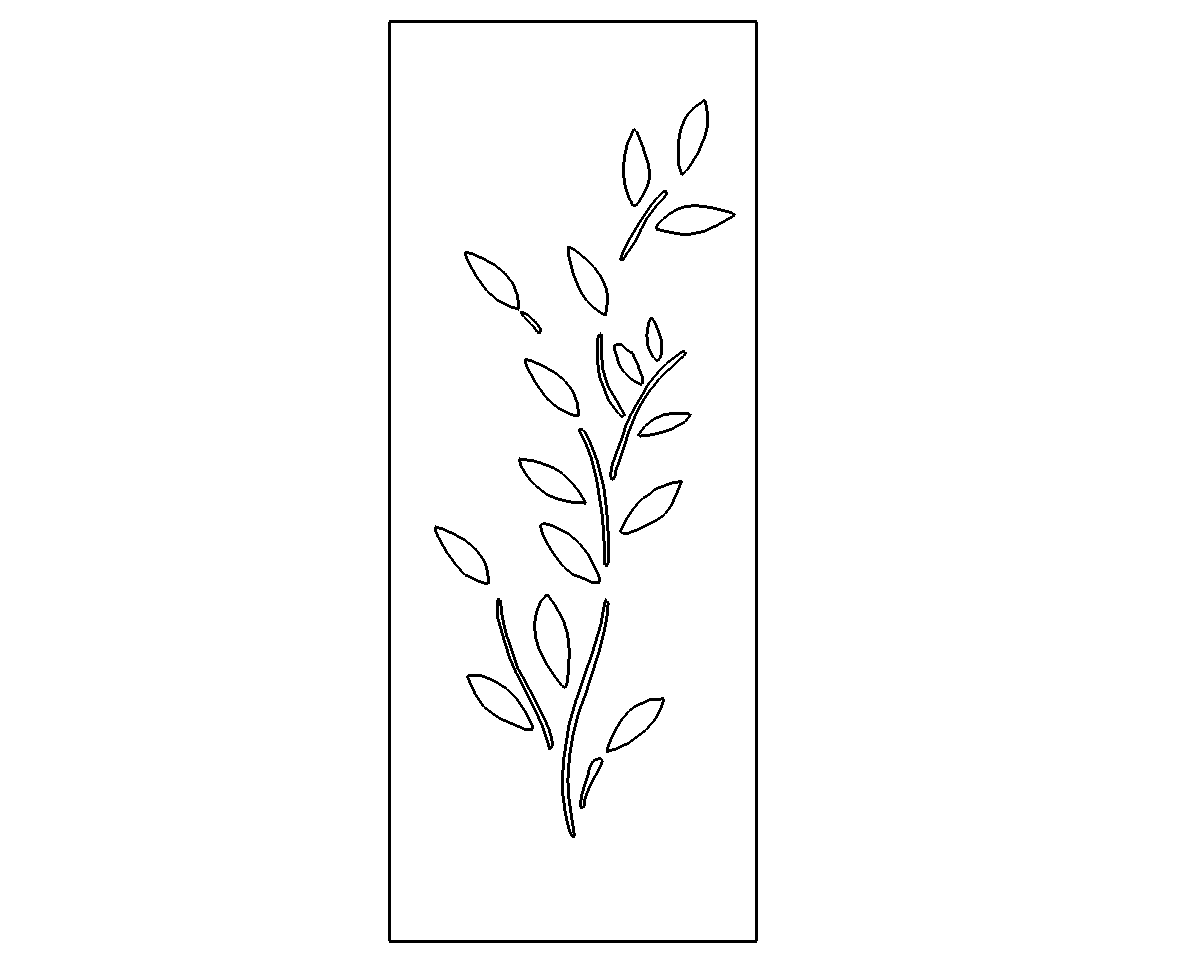 Blume - Flower DXF/DWG Datei kostenlos | DXF-Downloads