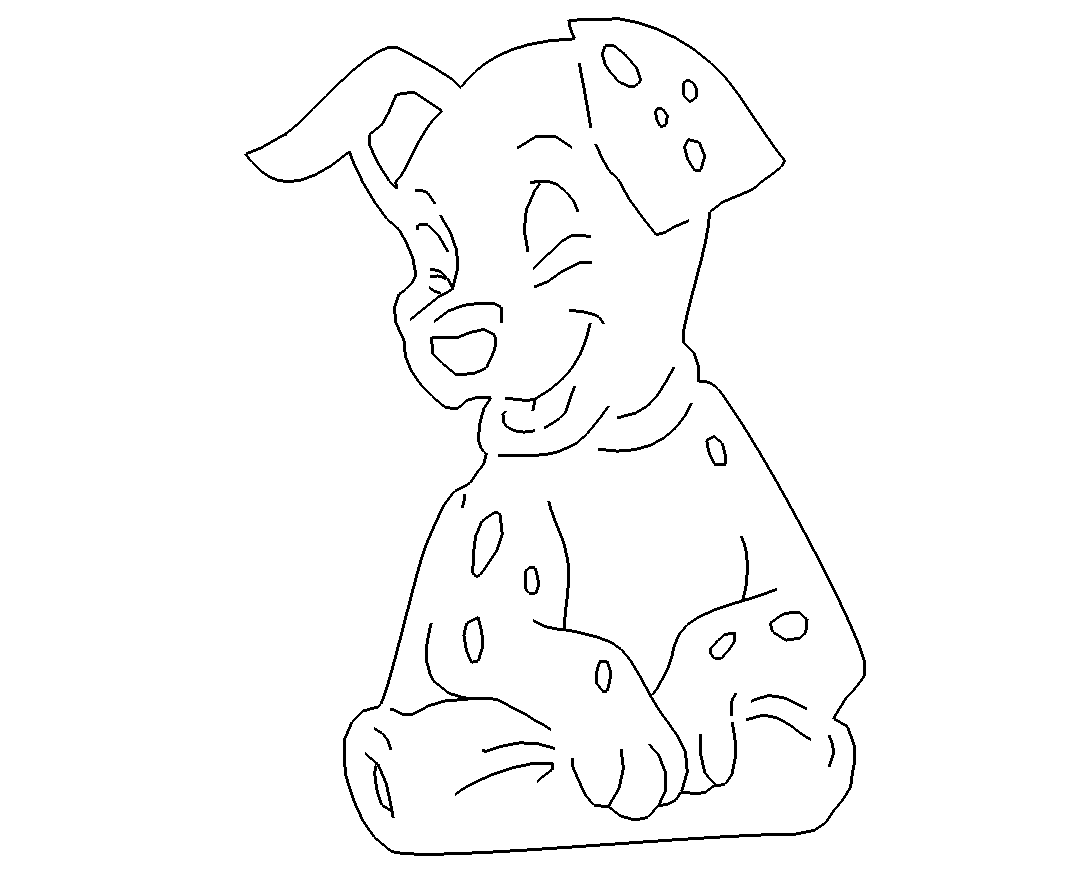 Süßer Hund - Cute Dog – DXF/DWG Datei kostenlos herunterladen | DXF ...