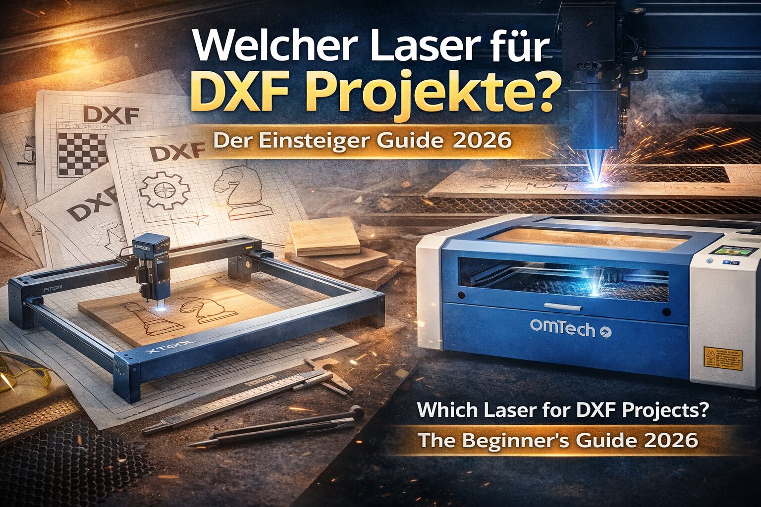 Welcher Laser für DXF Projekte? Einsteiger Guide 2026